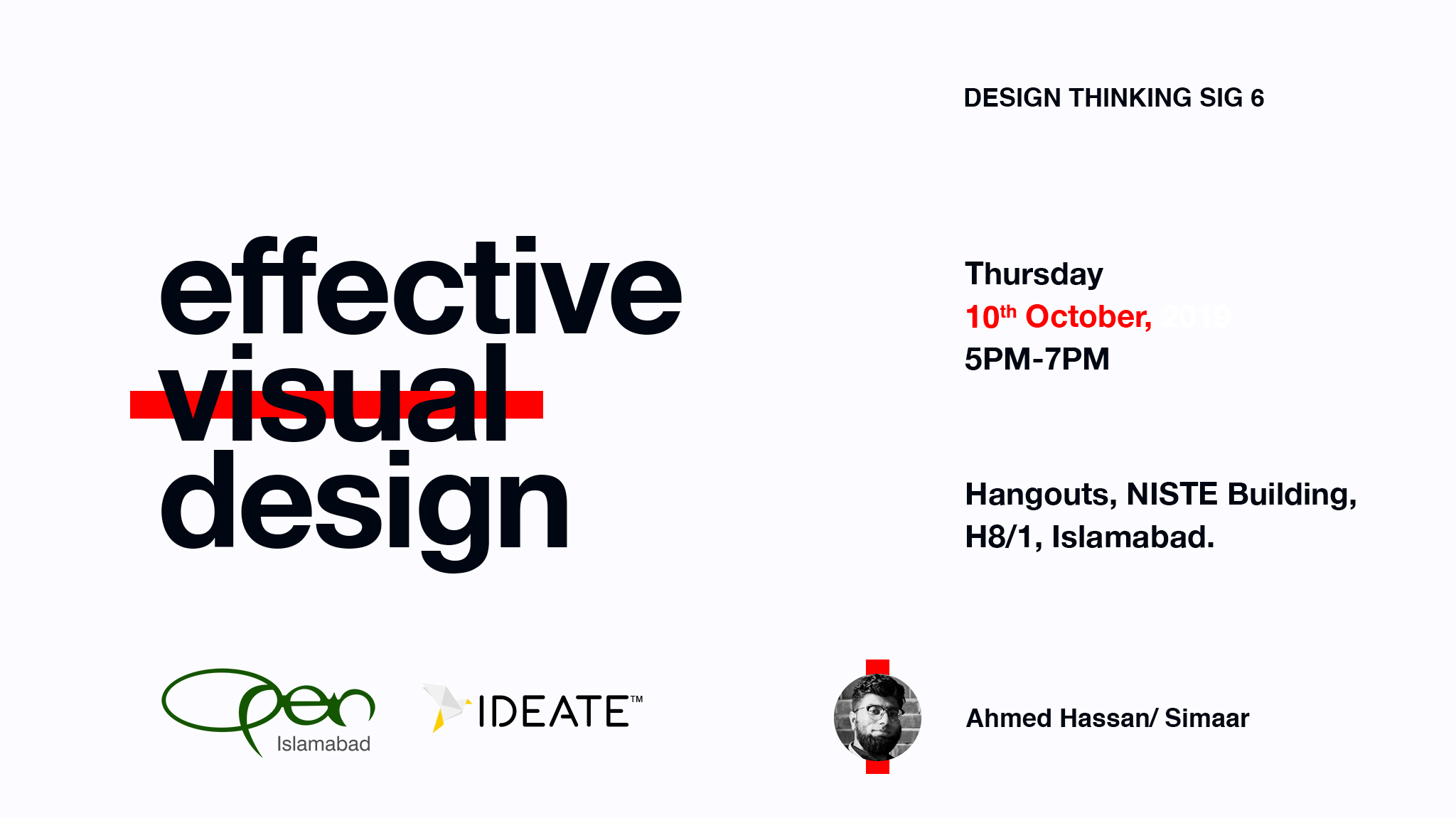 Effective Visual Deisgn - OPEN Islamabad